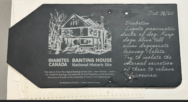 Banting House Roof Tile – Shop Diabetes Canada