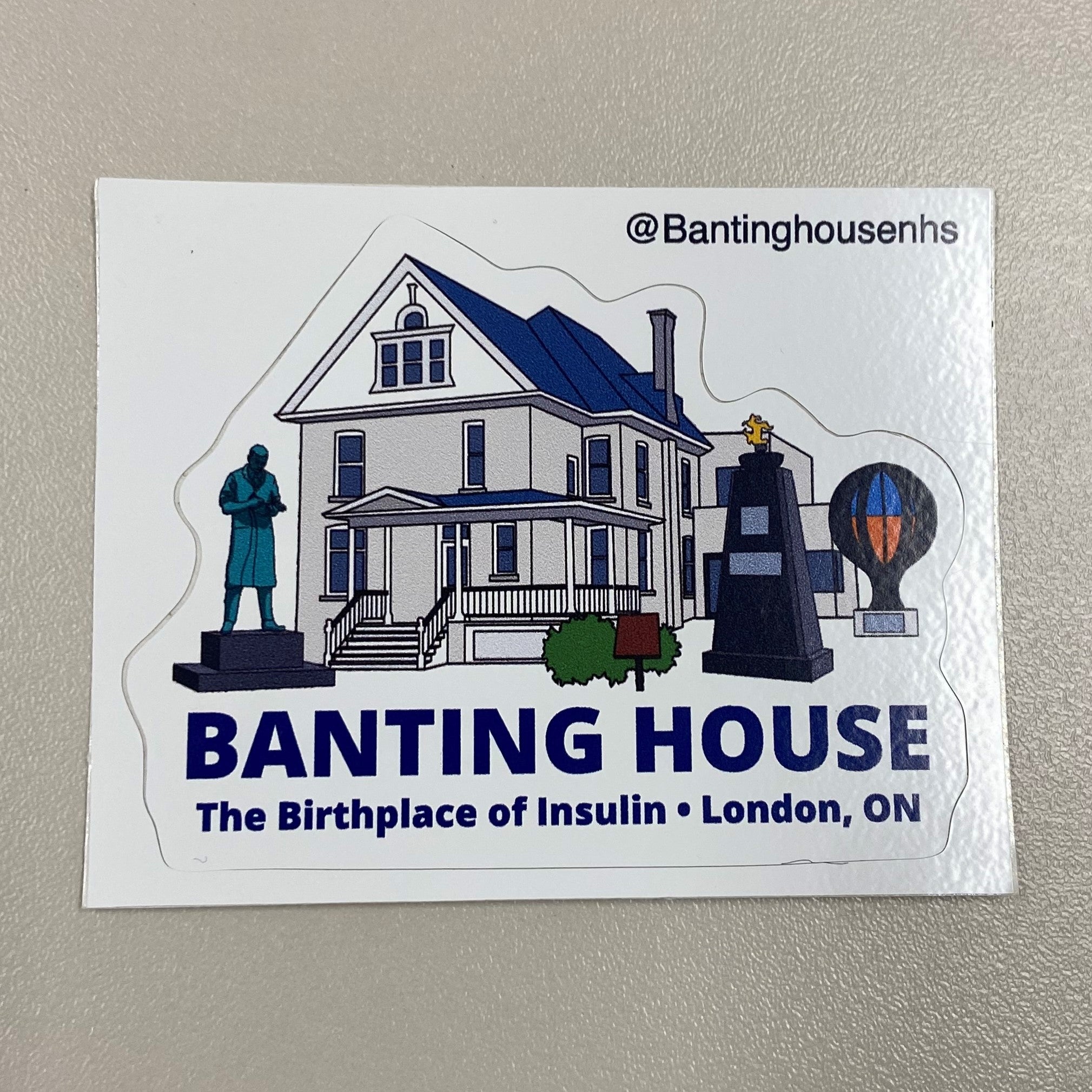 Banting House Stickers – Shop Diabetes Canada