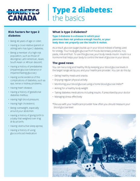 Type 2 Diabetes: The Basics – Shop Diabetes Canada
